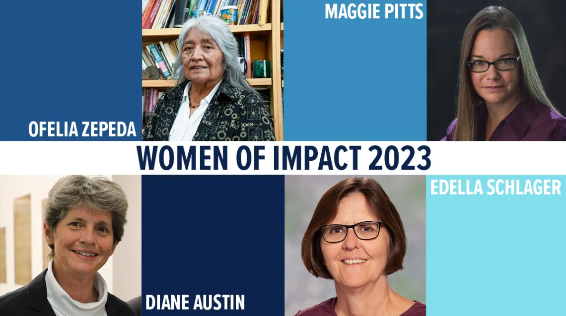 Four SBS Faculty Receive 2023 UArizona Women of Impact Awards | College of Social & Behavioral ...